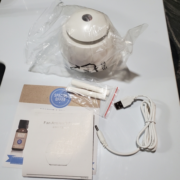 Other | Bluzen Diffuser White Dome Essential Oil New | Poshmark